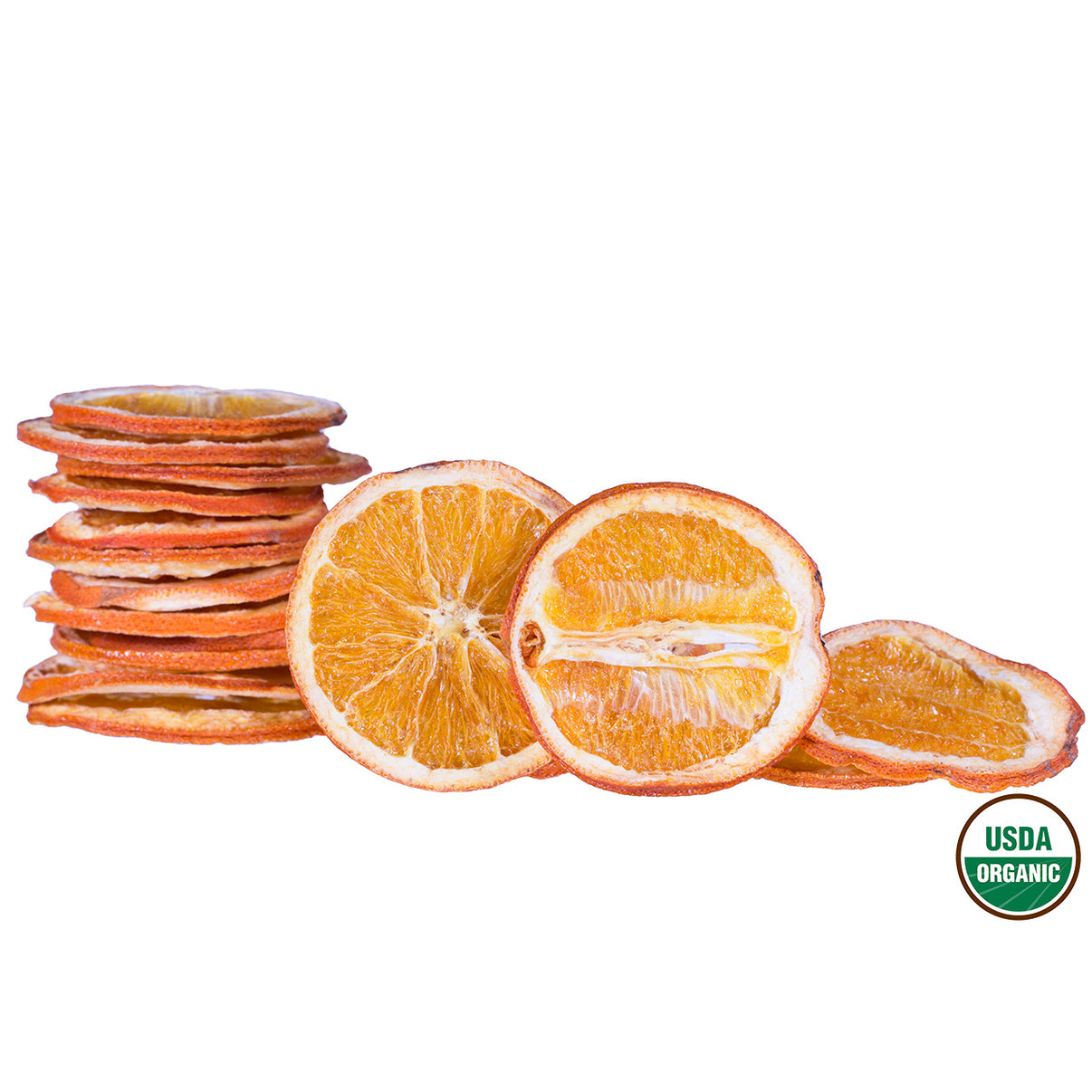 Certified Organic Orange Chips - Tasty Thin Sliced California Grown ...
